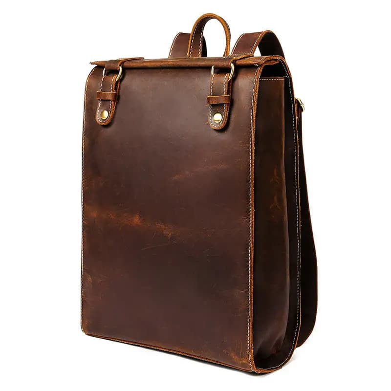 Minimalist Leather Backpack – Leather Laptop Backpack | Unique