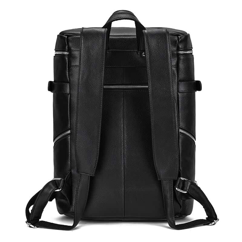 Messina Pebbled Leather Backpack – Unique Leather Bags
