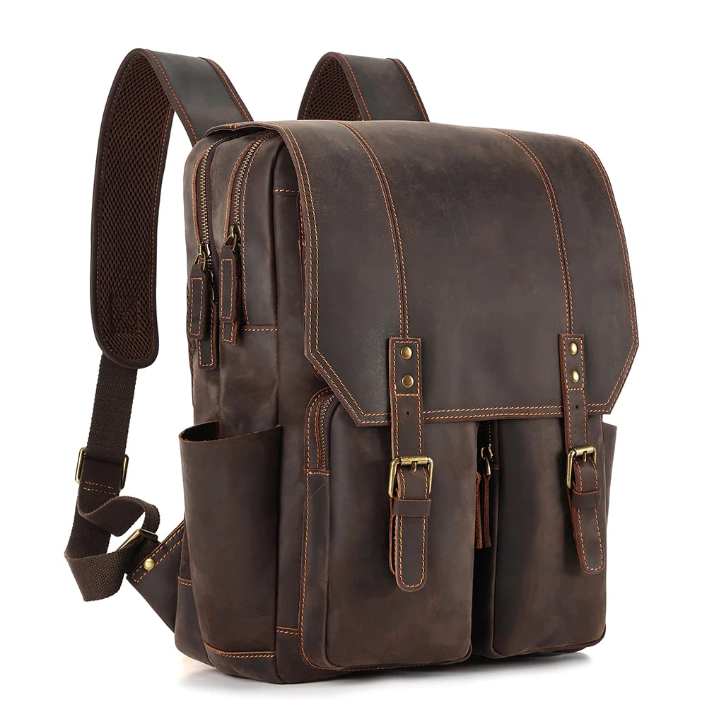 The Vintage Travel Rucksack – Best laptop backpack– ULB