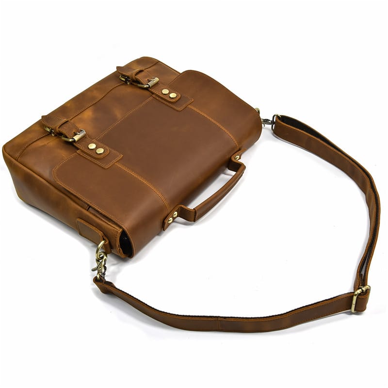 Vintage Leather Satchel | Unique Leather Bags