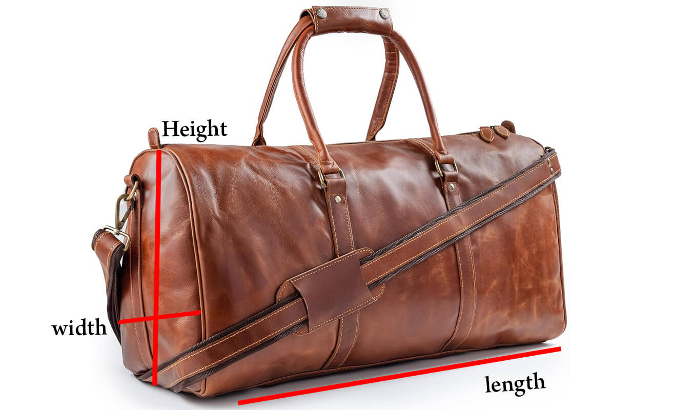 7 Foolproof Steps to Measure Your Duffle Bag – Unique Leather Bags